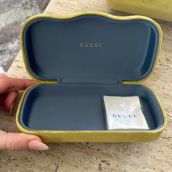 Gucci | Accessories | Authentic Gucci Sunglasses Eyeglasses Yellow ...